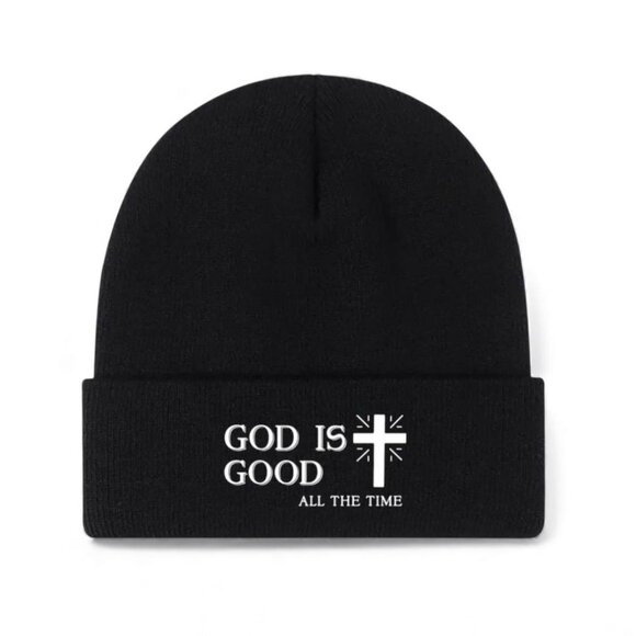 Accessories | New God Is Good Black With White Graphic Adjustable Black ...